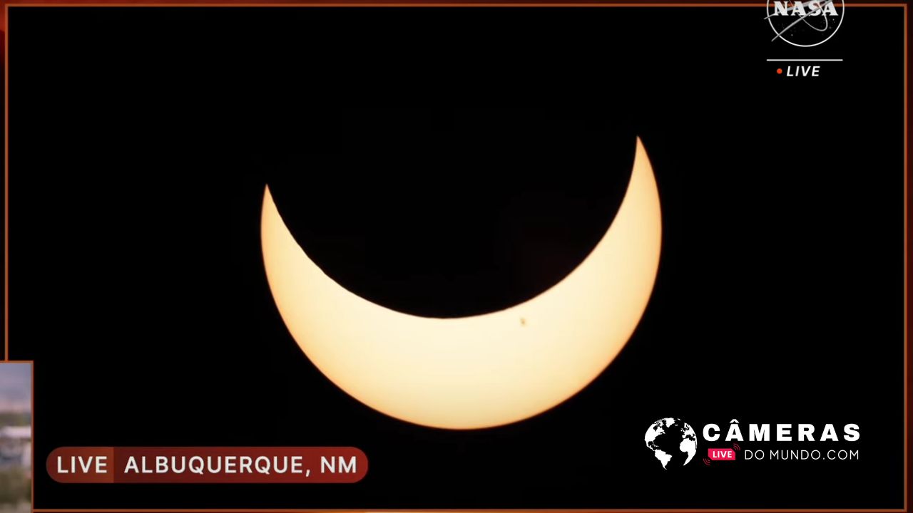 Livestream Annular Solar Eclipse | Câmeras do Mundo