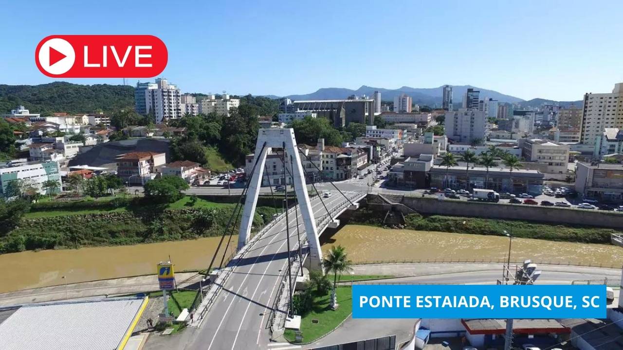 Ponte Estaiada em Brusque Ao Vivo | Câmeras do Mundo