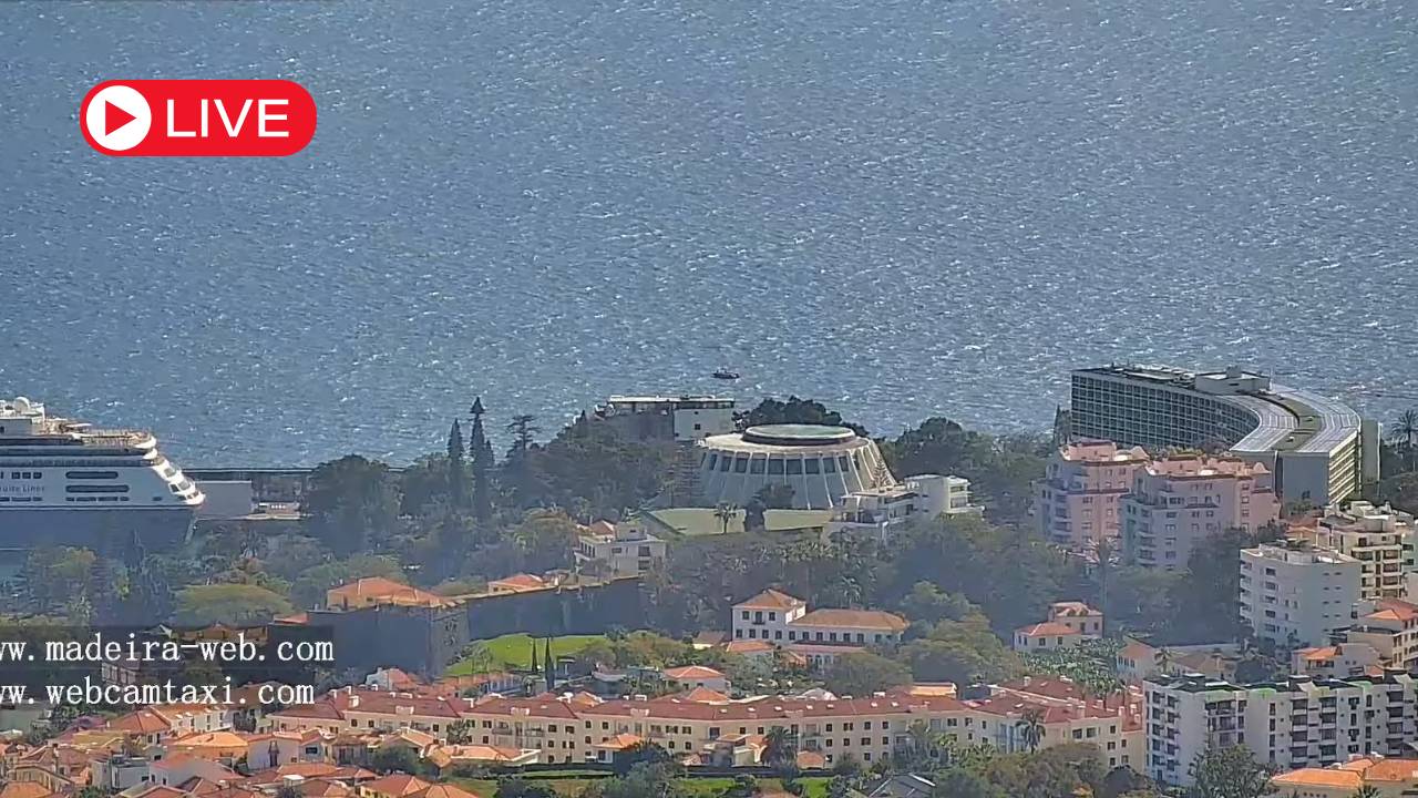 Câmera ao vivo cidade do Funchal, Portugal | Câmeras do Mundo