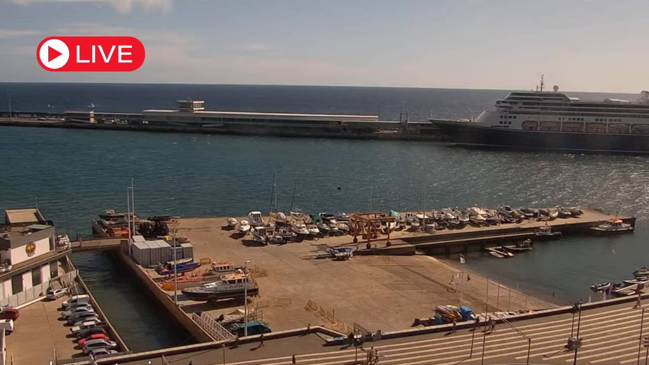 Câmera ao vivo Marina do Funchal, Portugal | Câmeras do Mundo