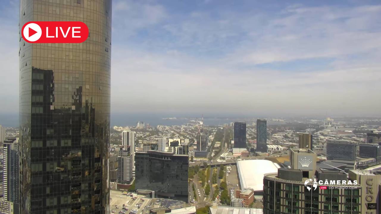 Câmeras ao Vivo Panorâmica Melbourne, Austrália | Câmeras do Mundo
